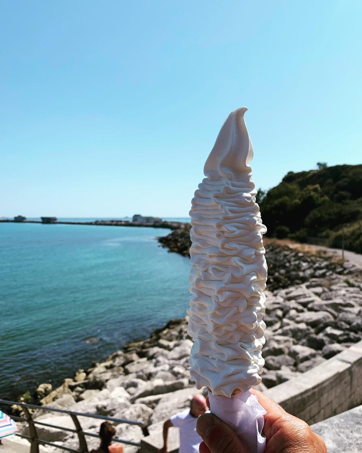 See The UK's Largest Mr Whippy, Sold In Weymouth, Dorset