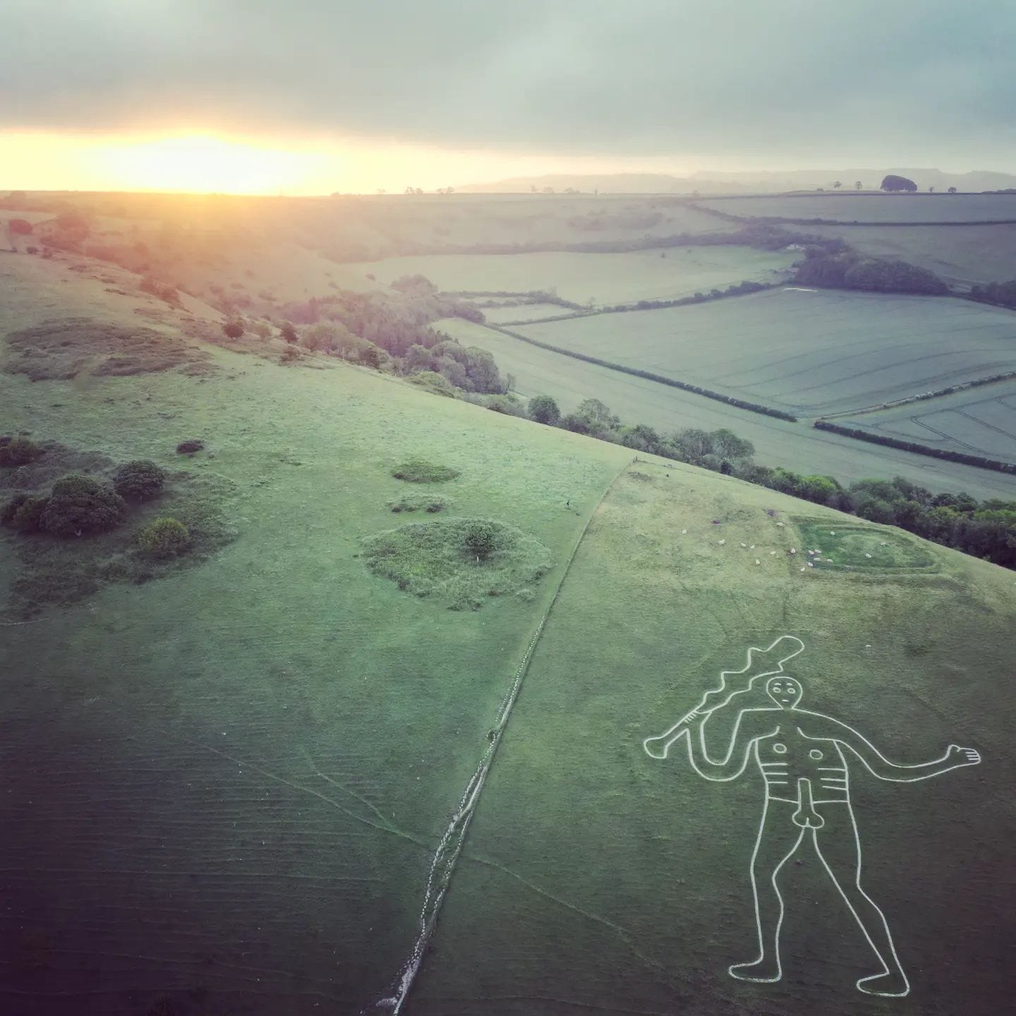 Cerne Abbas Giant, Dorset’s Most Famous (& Risqué) Landmark