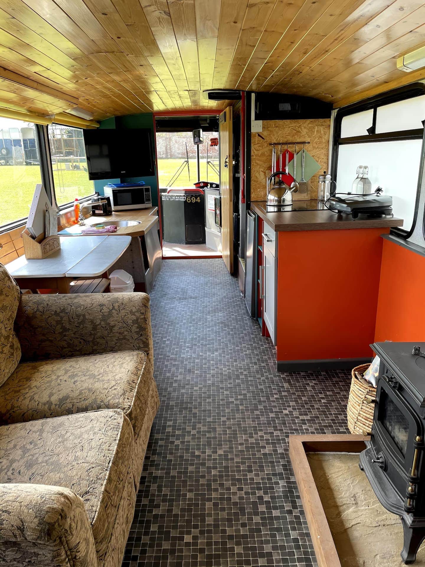 This Double-Decker Bus in Dorset Offers the Coolest Getaway