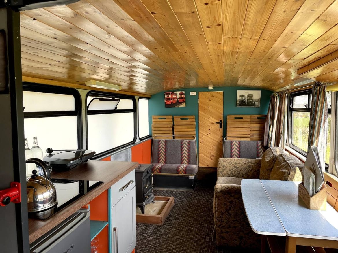 This Double-Decker Bus in Dorset Offers the Coolest Getaway